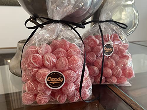 Sanded Cinnamon Hard Candy Balls, Bulk Gift Bag (One pound)