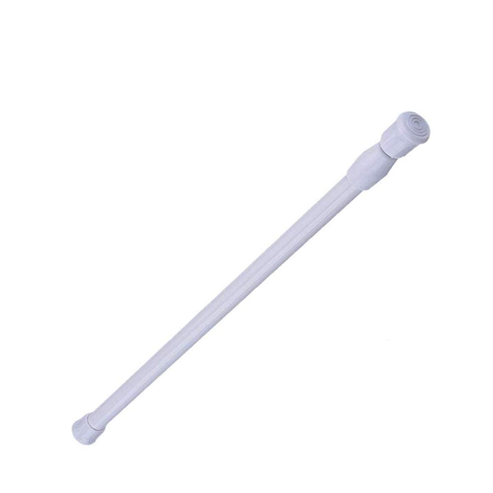 SMAZ LIFE Spring Window Curtain Tension Rod Closet Cupboard Kitchen Hanger Rod 16-27 inch