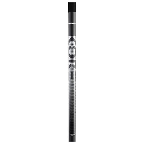 HEAD Kore Unisex Adults Durable All-Mountain Freeride Ski Pole with Adjustable Strap and Steel Tip, Black/White, 125
