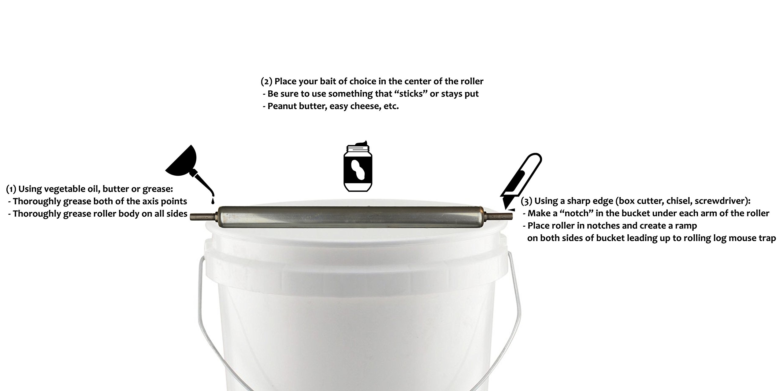 Rat Trap - Humane No Kill No Touch Live Rodent Trap that Works - Safe for Children and Pets - Indoor or Outdoor Use