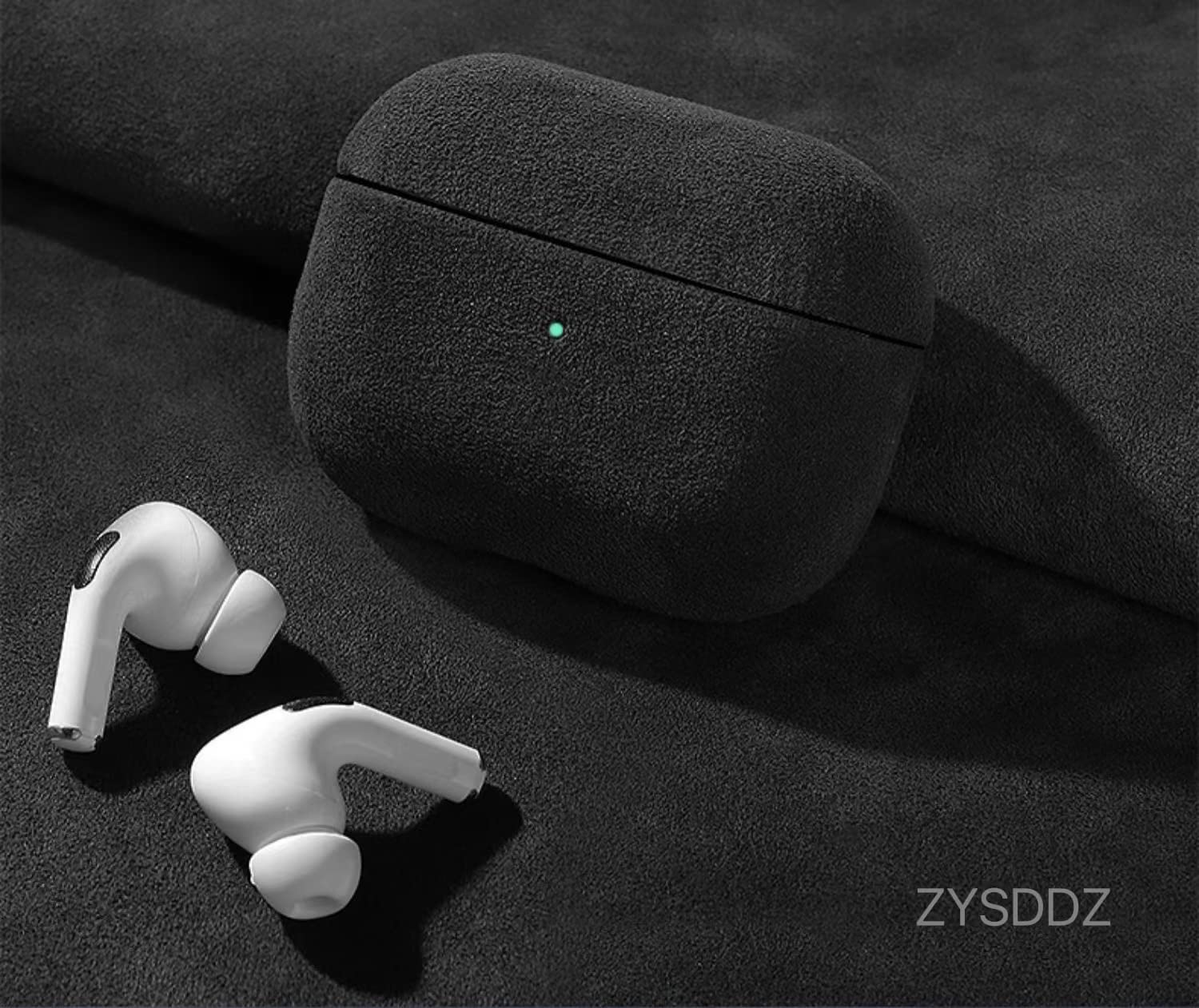 Handmade Alcantara All Inclusive Headset Case Protector by ZYSDDZ for AirPods Pro