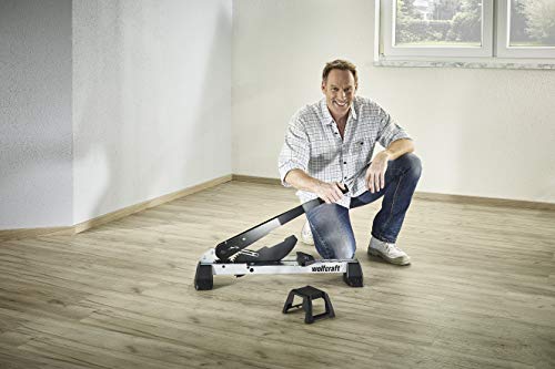 wolfcraft VLC 1000 Vinyl and Laminate Cutter I 6940000 I The professional and powerful cutter power for floorboards up to 14 mm thick