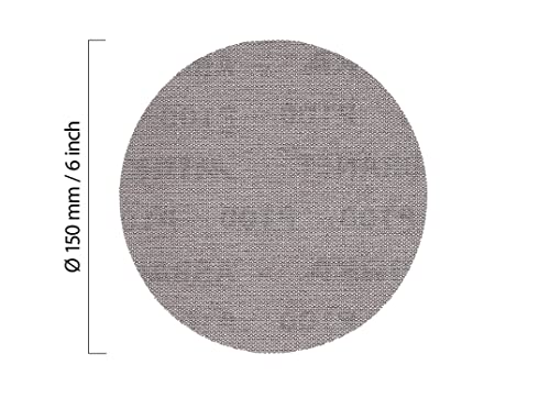Mirka 9A-241-AP Abranet 6" Sanding Disc Assortment, 35 pack