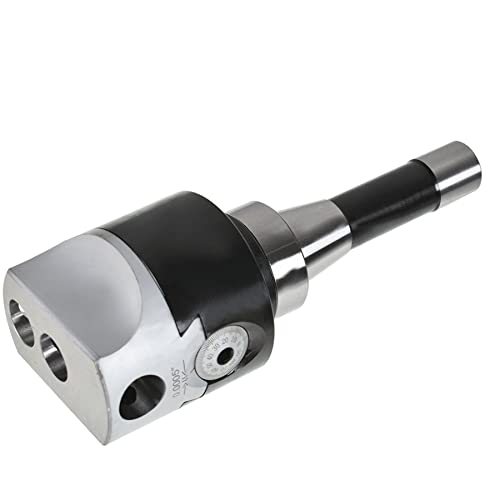 marddpair 12Pcs R8 Shank 3 Inch Boring Head 3/4 Carbide Boring Bar Set Fit for Bridgeport Milling