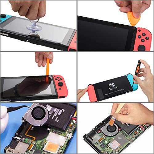 Vastar 17Pcs Triwing Screwdriver Set for Nintendo - Full Professional Screwdriver Bit Repair Tool Kit with S2 Steel for Nintendo New 3DS/2DS XL/NES/SNES Classic (2017)/Nintendo NDS/NDS