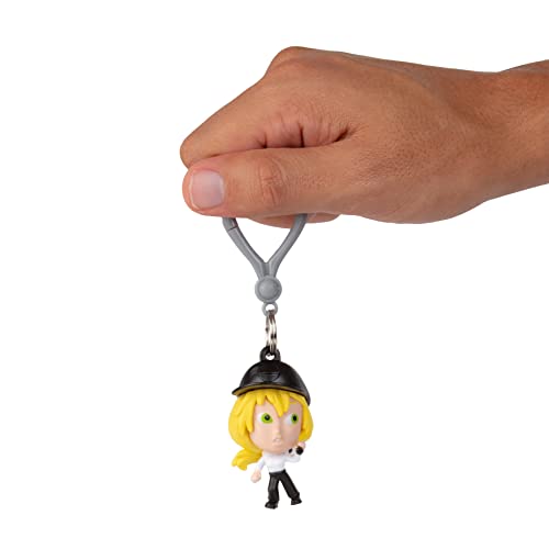 SCS Direct Five Nights at Freddy's Security Breach Mystery Blind Bag Keychain Figures, 3 Pack - Receive 3 of 7 Assorted Collectible 2" Toy Clip-on Key Chain Hanger Accessories - Gift for Kids & Teens