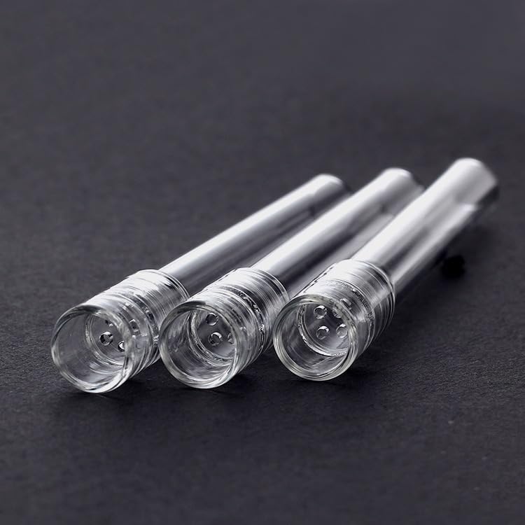 Solo Glass Tube Stem (110mm Straight) Steam Chemistry Air Drying Tube, 3-Pack