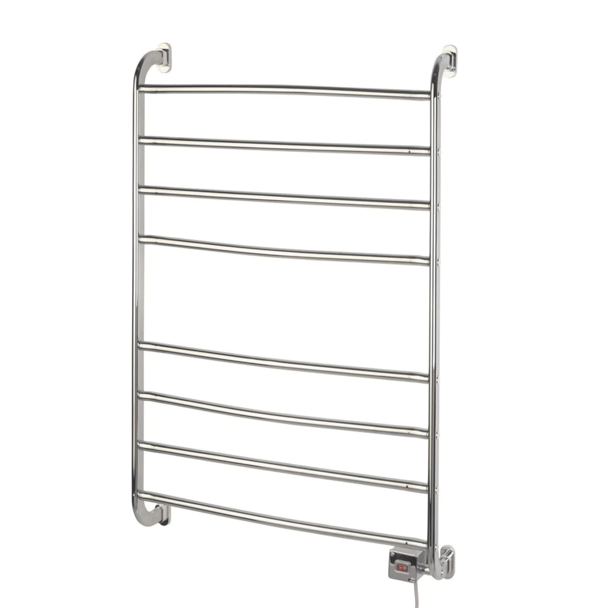Warmrails Kensington Towel Warmer - Wall Mounted Towel Warmer Rack for Drying Towels and Garments - 39.5-Inch Chrome Finish Frame - Model HSKC
