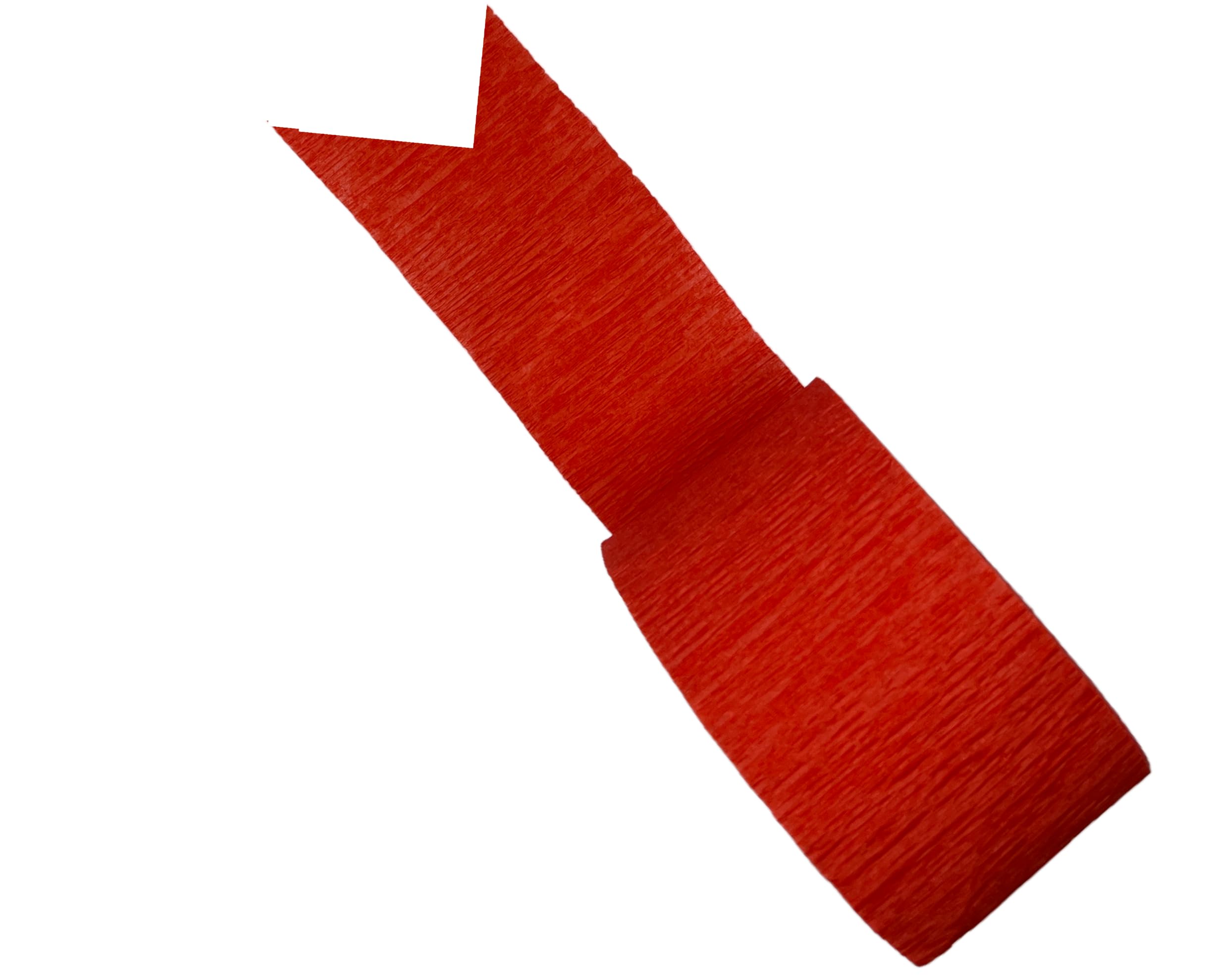 Red and White Crepe Paper Streamers (2 Rolls Each Color) MADE IN USA!