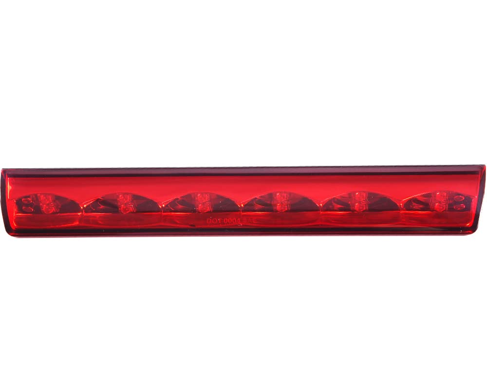 GRAND ORANGE LED New Truck cap Compatible with Topper, Leer, ARE,CENTURY Clear Third Brake Light Mount 3rd Brake Lamps