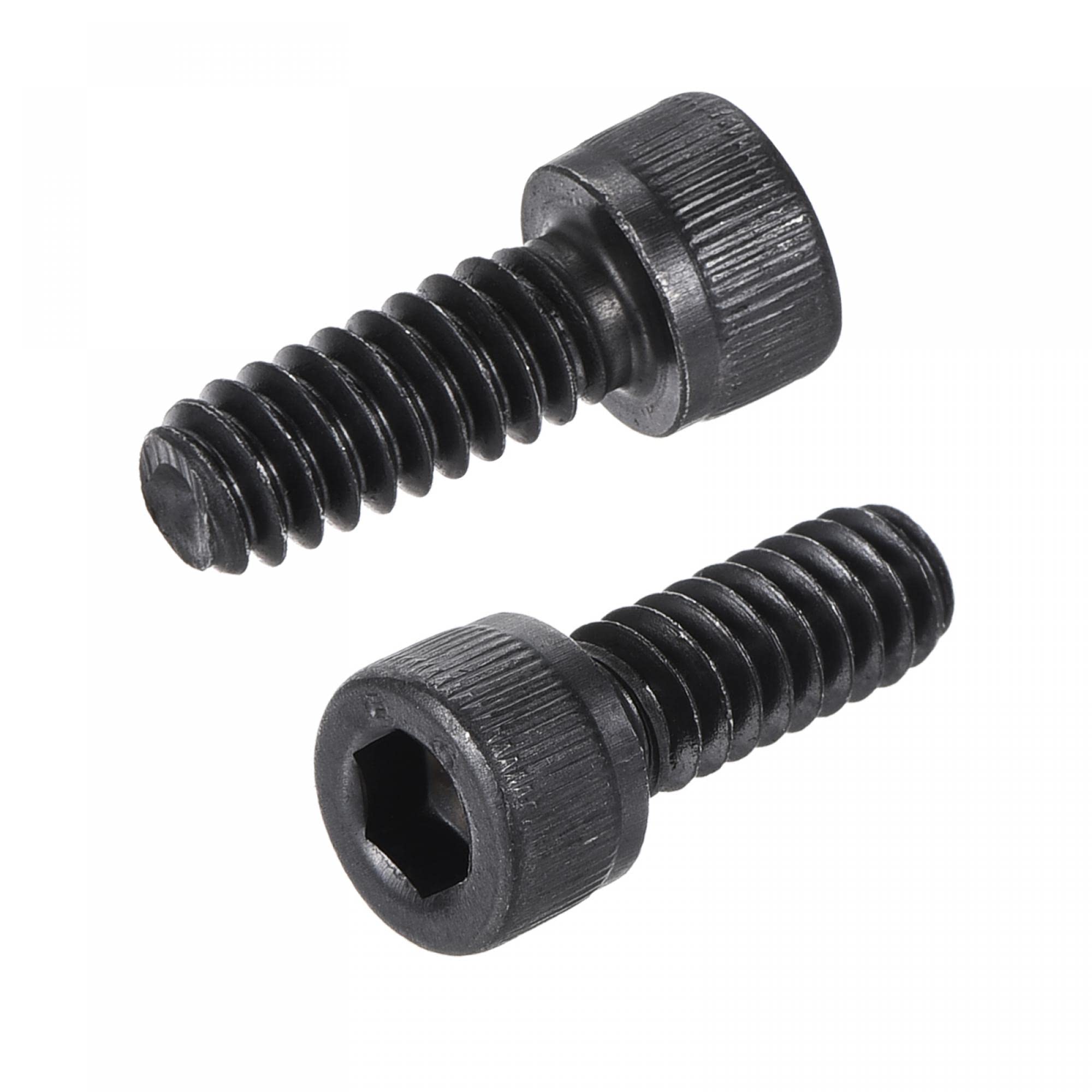 uxcell #10-24x1/2" Hex Socket Head Cap Screw Bolts 12.9 Grade Alloy Steel 25pcs