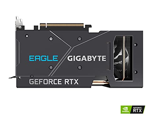 Gigabyte GeForce RTX 3060 Ti Eagle OC 8G (REV2.0) Graphics Card, 2X WINDFORCE Fans, LHR, 8GB 256-bit GDDR6, GV-N306TEAGLE OC-8GD REV2.0 Video Card