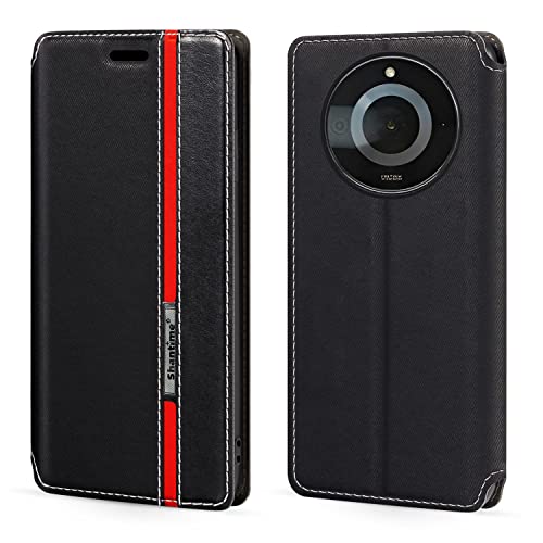 Shantime for Oppo Realme 11 Pro 5G Case, Fashion Multicolor Magnetic Closure Leather Flip Case Cover with Card Holder for Oppo Realme 11 Pro+ 5G (6.7”)