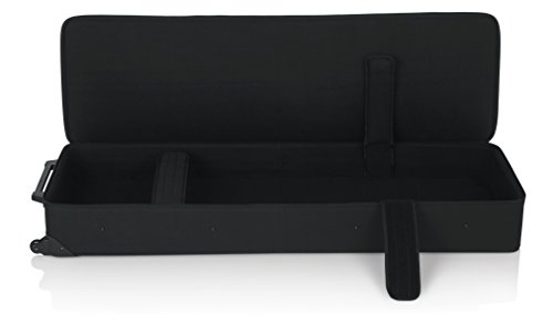 Gator Cases Lightweight Rolling Keyboard Case for 88 Note Keyboards and Electric Pianos (GK-88)