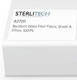Sterlitech Glass Fiber Filters, Grade A, 90mm, 100/Pk, A9000