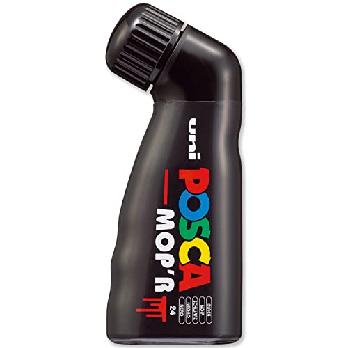 Posca - Broad Nib Paint Marker Pens Set - MOP'R, PC-17K, PC-8K - Black Ink - Pack of 3
