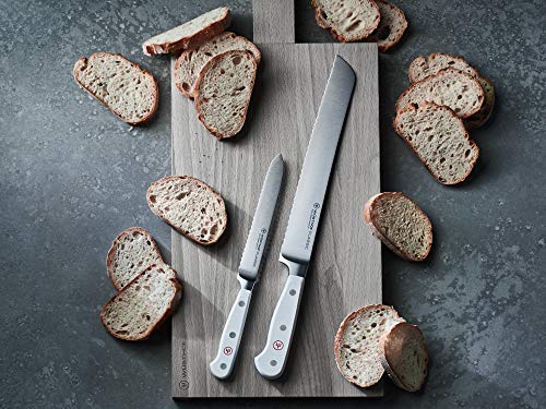 Wüsthof Classic White 5" Serrated Utility Knife