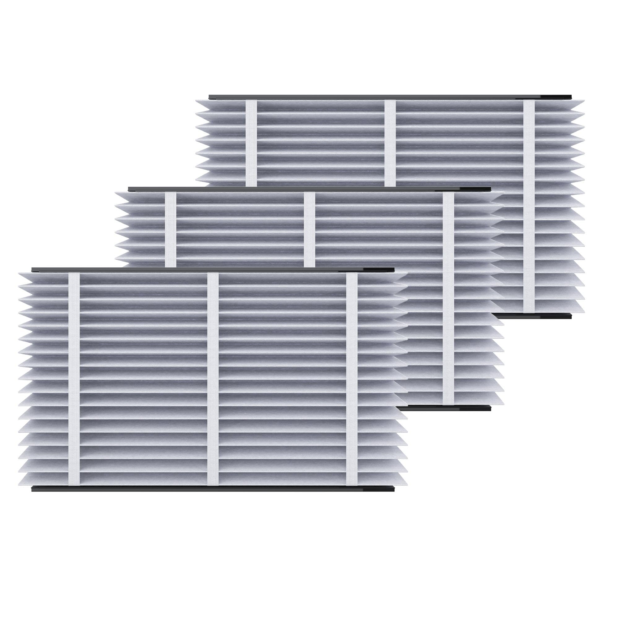 Replacement Filter for Aprilaire 213, Compatible with Air Purifier 1210, 1620, 2120, 2210, 2216, 3210, 4200, MERV 13 Collapsible 20x25x4 Air Filter, 3 Count