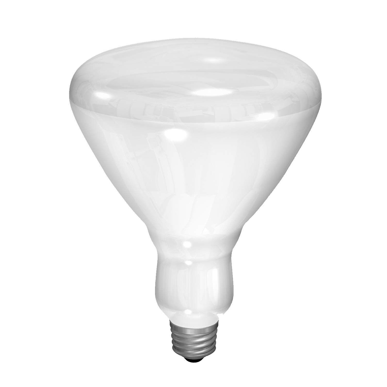 GE 47725 120-Watt Soft White SAF-T-GARD BR40 Light Bulb, 1-Pack