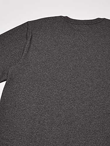 Timberland PRO mens Base Plate Blended Long-sleeve T-shirt Work Utility T Shirt, Dark Charcoal Heather, XX-Large US