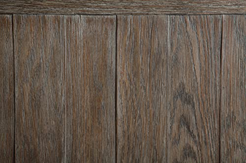 Signature Design by Ashley Tyler Creek Modern Farmhouse Sofa Table, Brown & Black