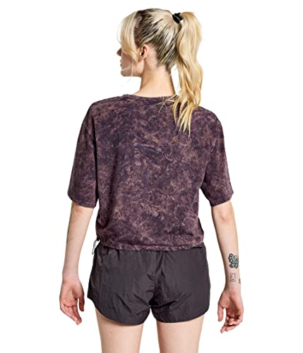 Saucony Unwind Crop Short Sleeve Basalt SM