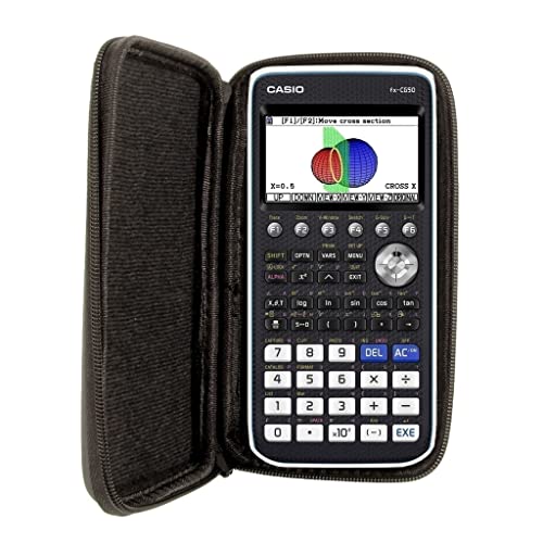 WYNGS Protective Case for TI 84 Plus/TI 83 Plus/Casio FX-9860GII / Casio FX-9750 GIII/Casio PRIZM FX-CG 50 Graphing Calculator in Blue