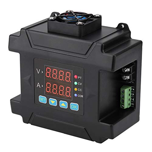 Respicefinem Programmable Digital DC Step Down Power Supply 60V 5A 485 Communication LCD Display Temperature Control Fan for Modbus RTU High Precision Efficiency