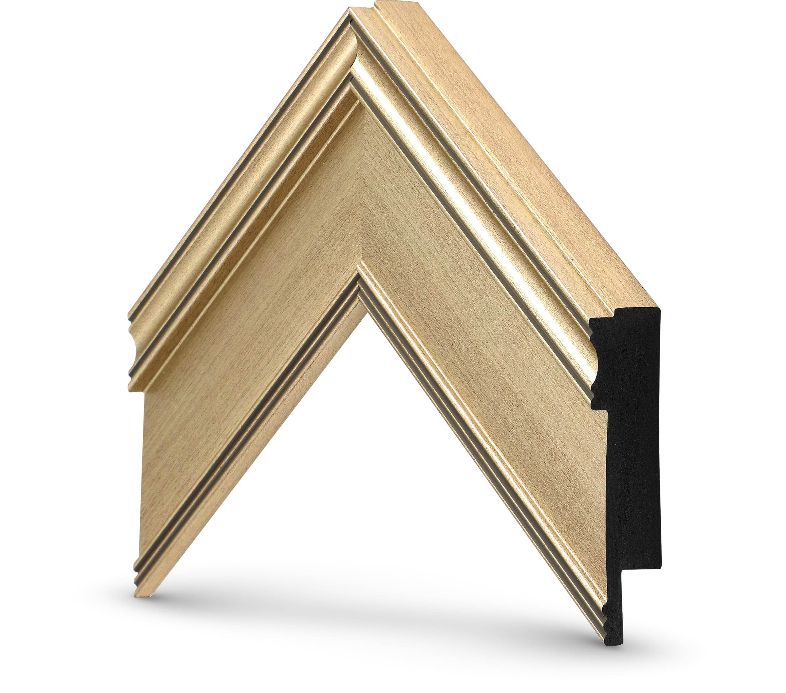 Frame My TV Deco TV Frames - Champagne (Formerly Warm Silver) Smart Frame Compatible ONLY with Samsung The Frame TV (75", Fits 2021-2024 Frame TV)