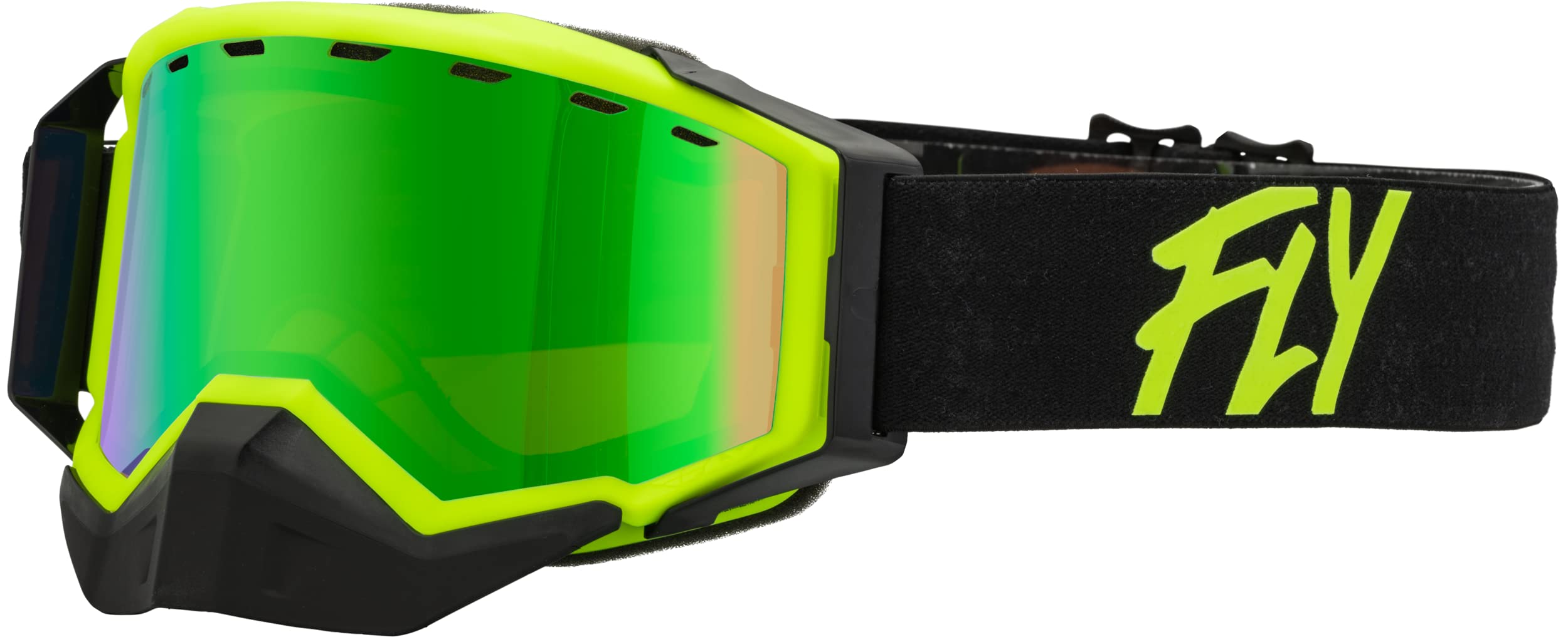 Fly Racing Focus Snow Goggles (Black W/Smoke Lens)