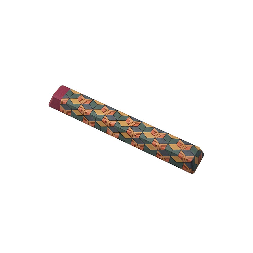 Hidetaka Kamado Tanjirou Nezuko Agatsuma Zenitsu Custom Gaming Keycaps PBT Spacebar Keycap for Cherry RGB MX Mechanical Gaming Keyboards with Key Puller (Tomioka Giyuu 2)