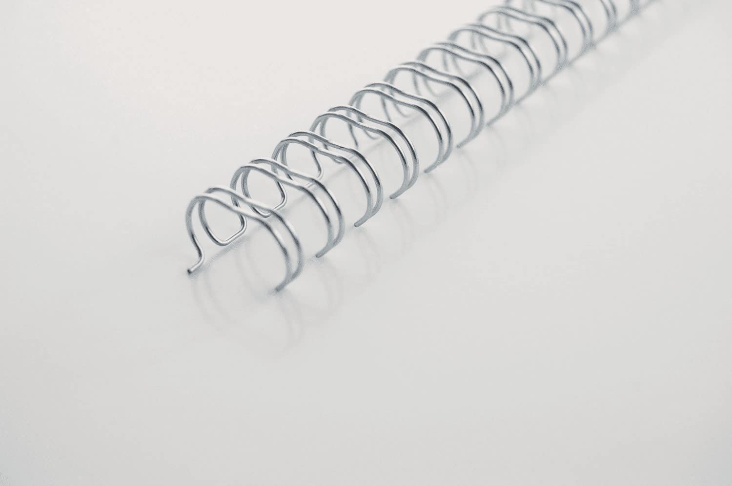 GBC WireBind Binding Wires, 12.5 mm, 115 Sheet Capacity, A4, Silver, Pack of 100, RG810897