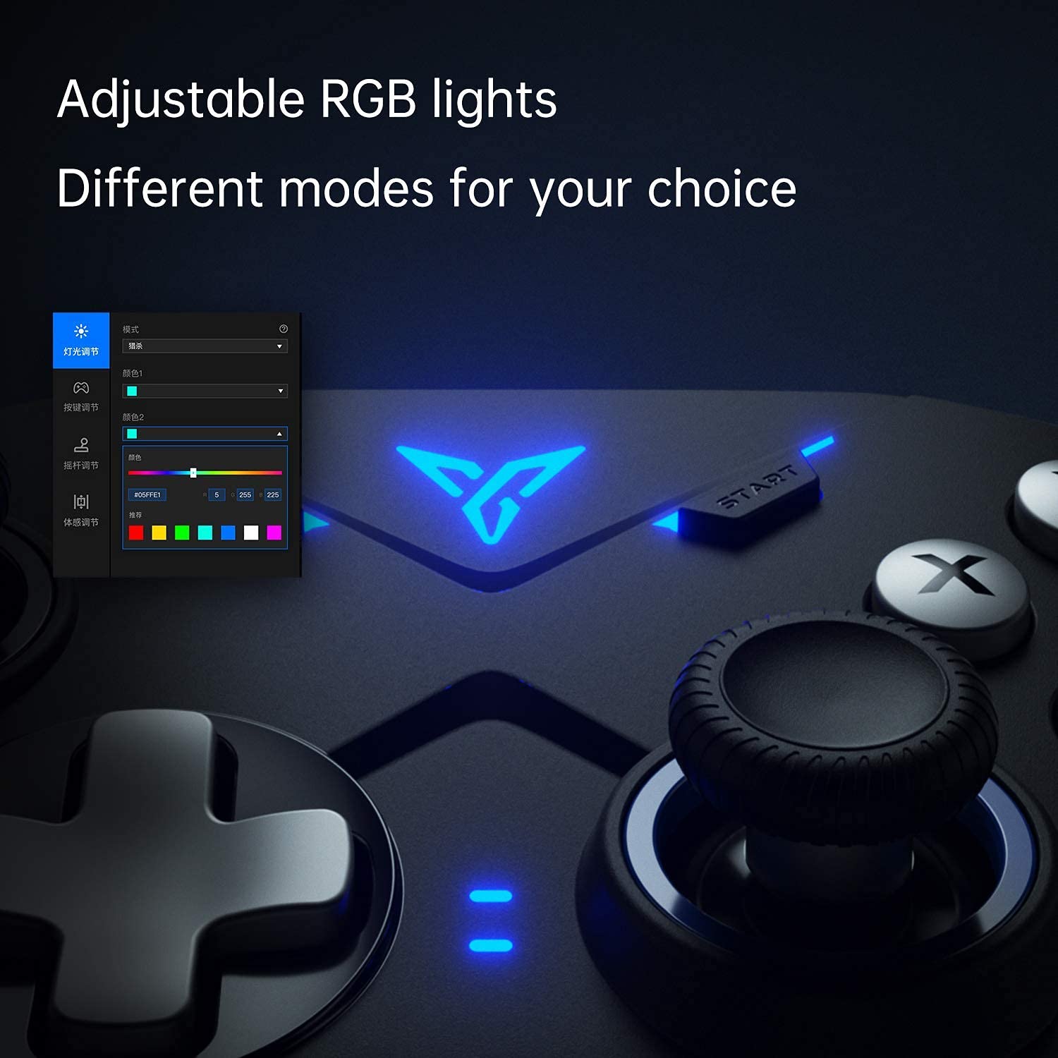 FLYDIGI Vader 2 Wireless Game Controller, Configurable Multi-Platform Gamepad, Dual Vibration, 6-axis Motion Sensing, DOES NOT SUPPORT IOS 13.4 AND ABOVE (Black)