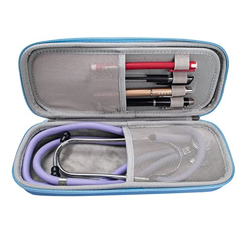 Predyn Stethoscope Case Suitable for Household Stethoscope Storage Bag Classic Stethoscop Protective Box(Blue)