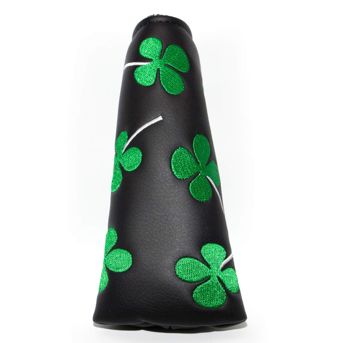 Golf Putter Cover Blade,Putter Covers Golf Club Head Covers Putter Headcover for Blade Leather Golf Putter Head Covers with Magnetic for Odyssey 2 ball Scotty Cameron Taylormade Callaway (Black 2)