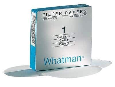 Whatman 1001-110 Whatman 1001-110 Qualitative Filter Papers; 11.0 cm diameter; pore size, 11 Âľ (Pack of 100)