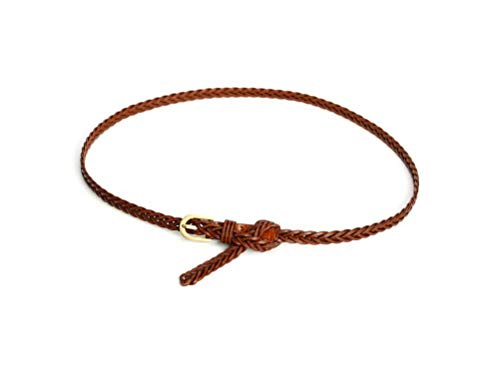 VOCHIC Womens Braided Waist Belt for Large Dress and Shirt Pants Skinny Woven Strap