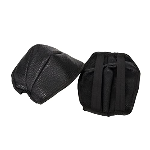 Hislaves Ice Fishing Tool,1 Pair Knee Pads Warm Windproof Protective Winter Faux Leather Knee Protective Guard for Outdoor Knee Pads Coldproof for Winter