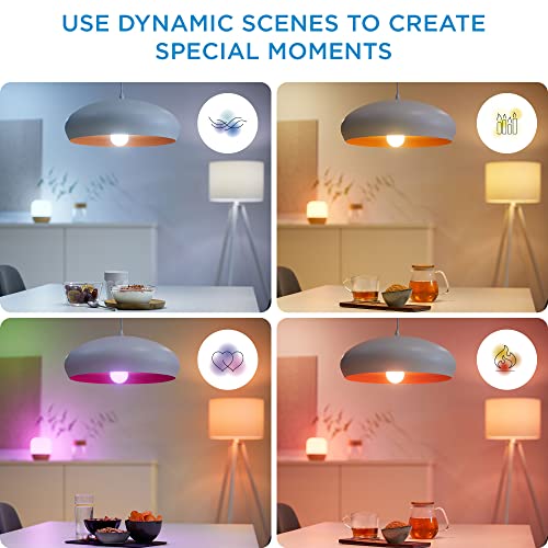 WiZ 60W A19 Soft White LED Smart Bulb - Pack of 1 - E26- Indoor - Connects to Your Existing Wi-Fi - Control with Voice or App + Activate with Motion - Matter Compatible
