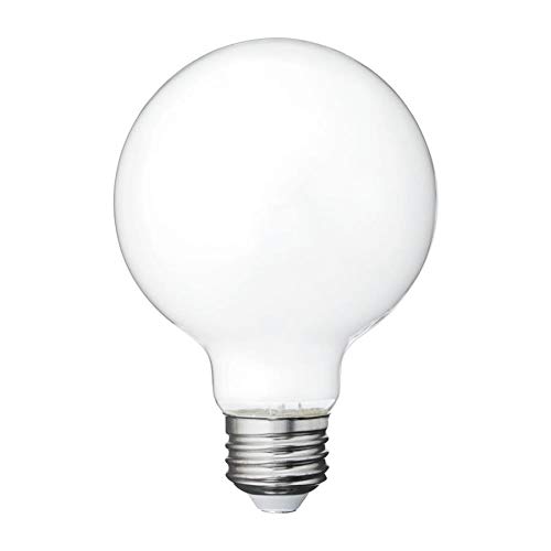 GE Reveal 2-Pack 40 W Equivalent Dimmable Color-Enhancing G25 LED Light Fixture Light Bulbs 42686