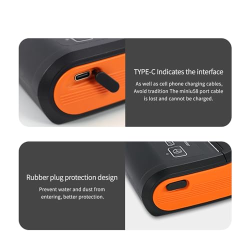 RGREGL Thermal Receipt Printer USB Mini Portable Bluetooth HD Printing for POS Office Electronics
