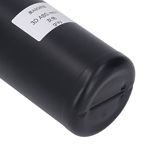 Print Resin, High Toughness Quick Curing 3D Printer Resin 365-405nm Better Effects Good Strength for DIY(Grey)