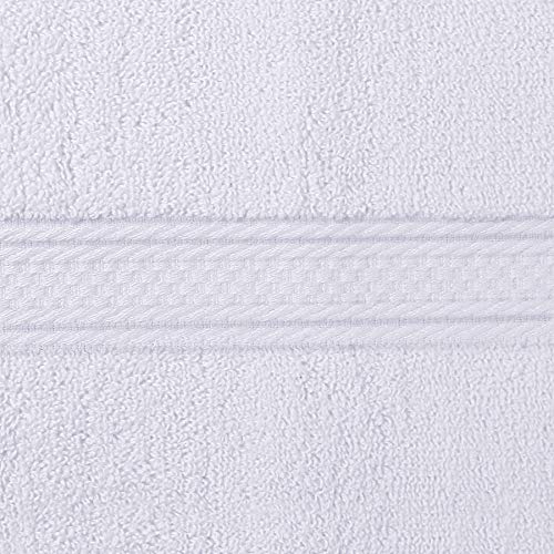 Utopia Towels [6 Pack Premium Hand Towels Set, (16 x 28 inches) 100% Ring Spun Cotton, Ultra Soft and Highly Absorbent 600GSM Towels for Bathroom, Gym, Shower, Hotel, and Spa (White)