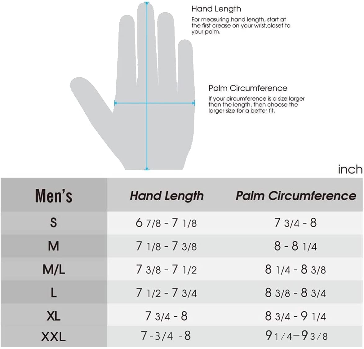 Golf Men's Gloves Weatherproof Premium Leather Golf Glove (X-Large, Left)