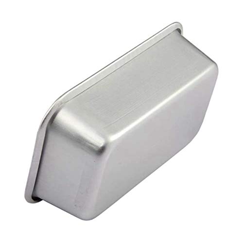 PRIZOM 4Pcs Aluminum Loaf Tin Rectangular Non-Stick Bread Mould Bread Loaf Pans Kitchen Dining Bar Supplies