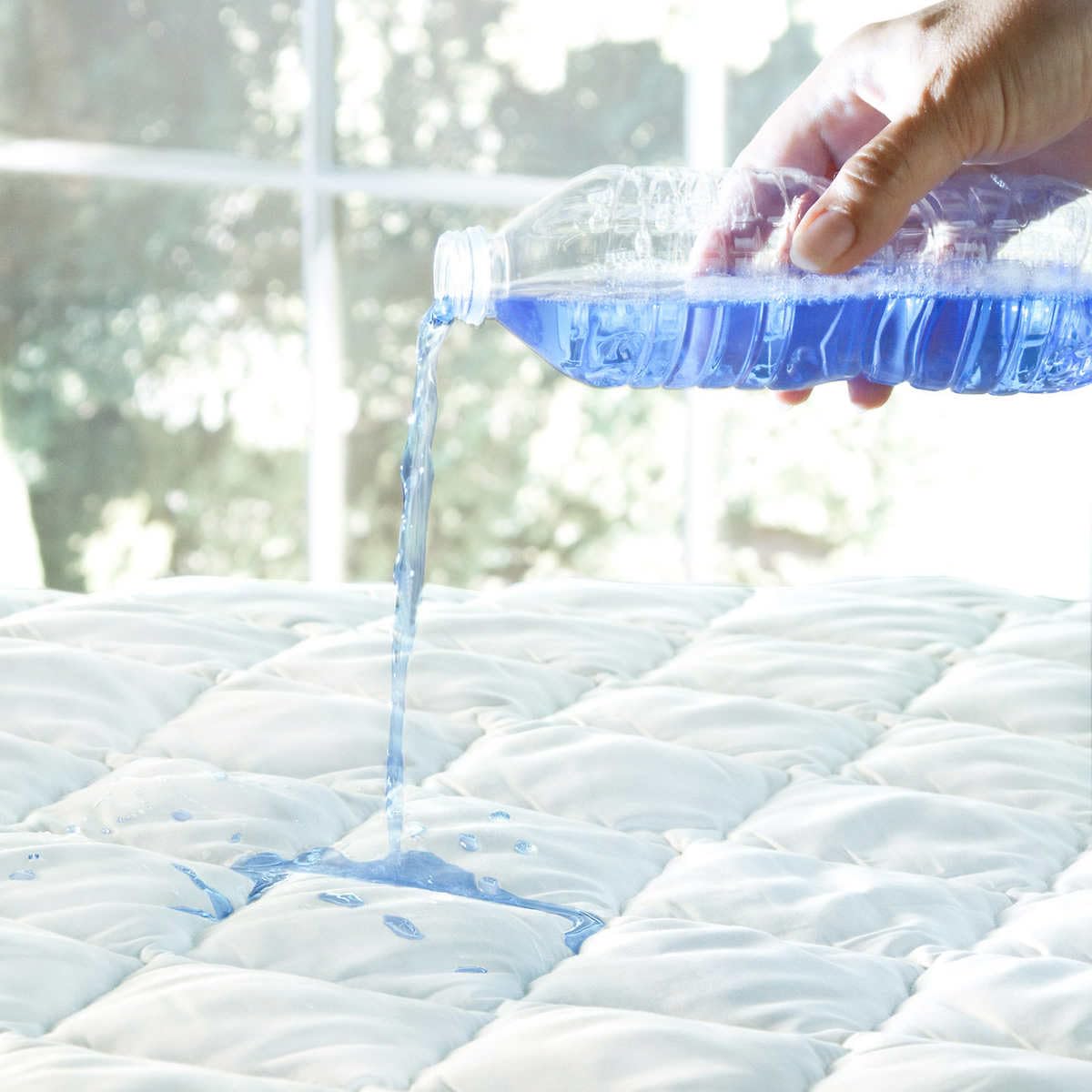 Tommy Bahama 400TC Triple Protection Waterproof Mattress Pad (White, King)