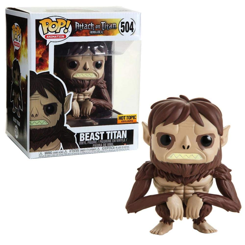 Funko Pop! Attack on Titan 6" Beast Titan Exclusive #504