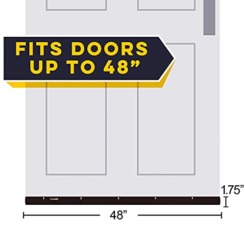 Xcluder 48β Standard Door Sweep, Dark Bronze Seals Out Animals, Enhanced Weather Sealing, Easy to Install Chew Proof
