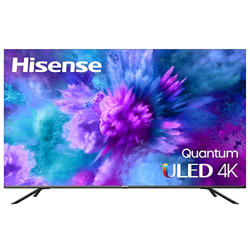 Hisense 55-Inch Class H8 Quantum Series Android 4K ULED Smart TV with Voice Remote (55H8G1, 2021 Model)