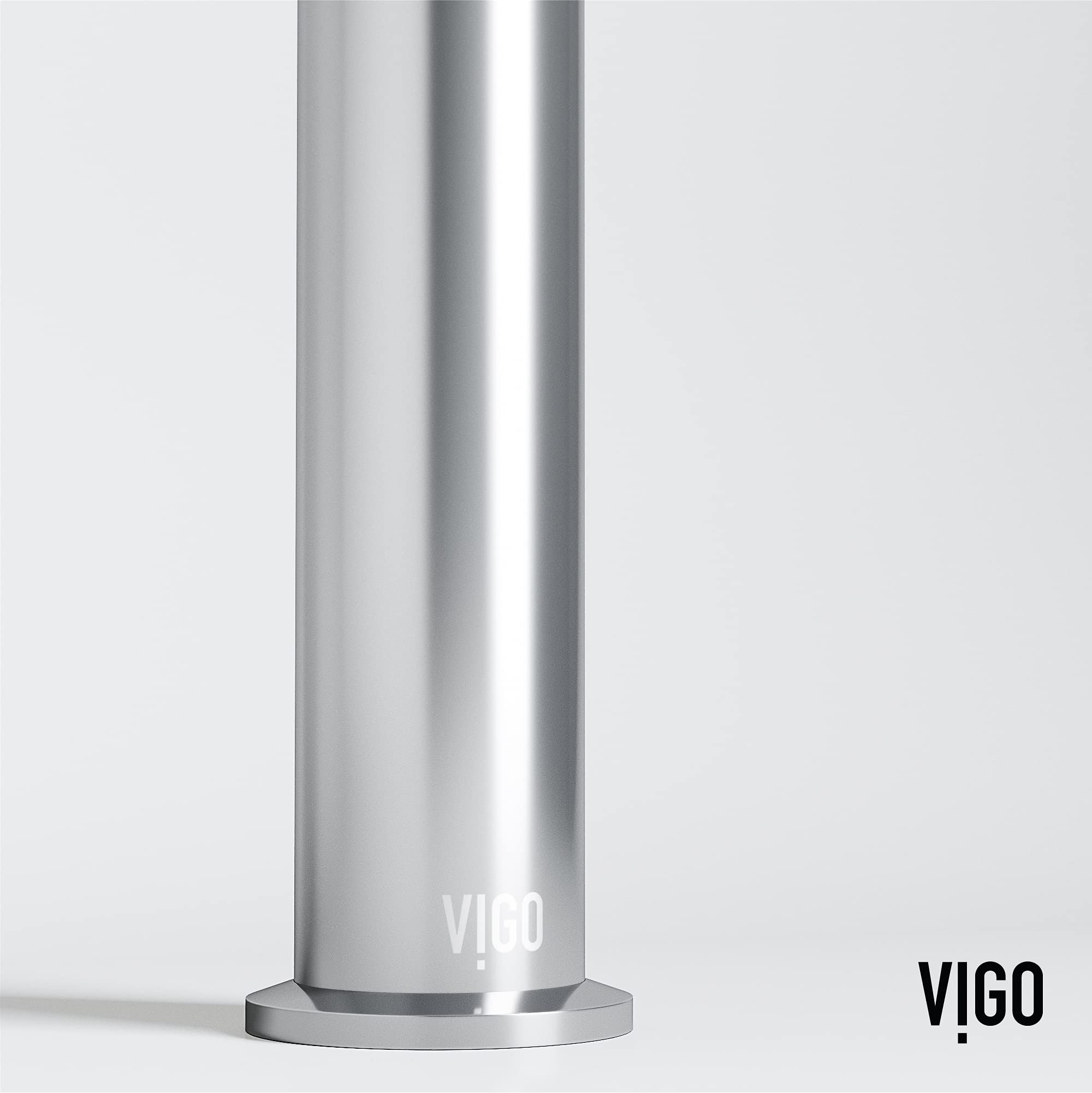 VIGO Sterling 11'' H Single Handle Single-Hole Bathroom Vessel Faucet in Chrome-VG03032CH